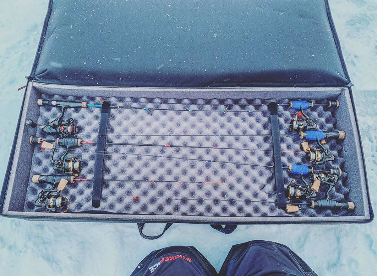 Lakewood Ice Rod and Reel Case for Ice Fishing Accommodate those longer ...